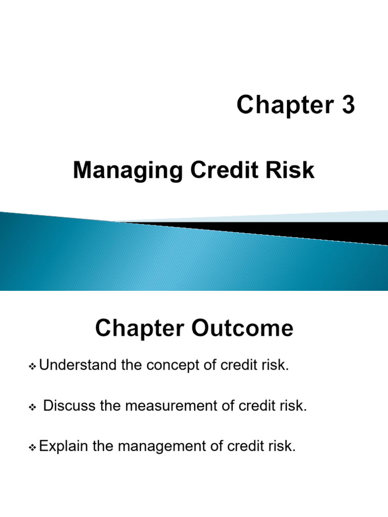 Understanding Unexpected Credit Loss | PDF | Credit Risk | Credit