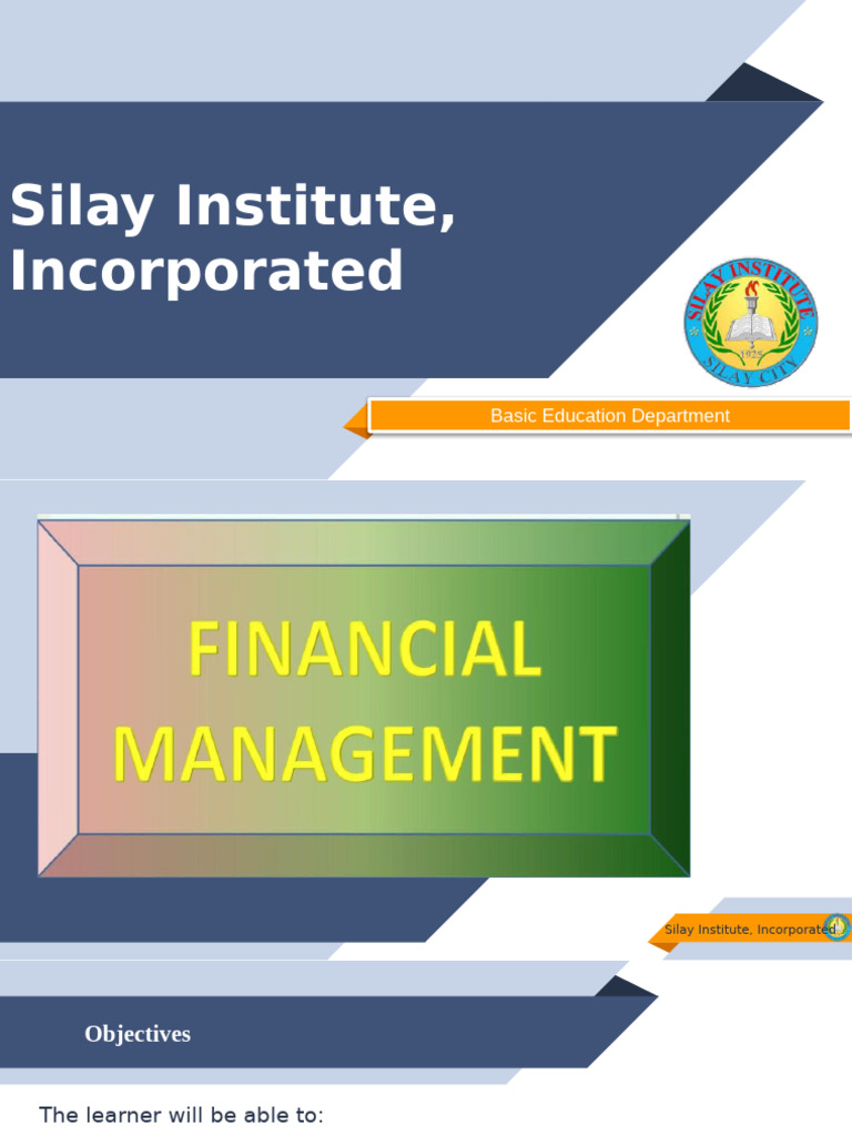 Financial Management - Chapter 1 | PDF | Business | Economies