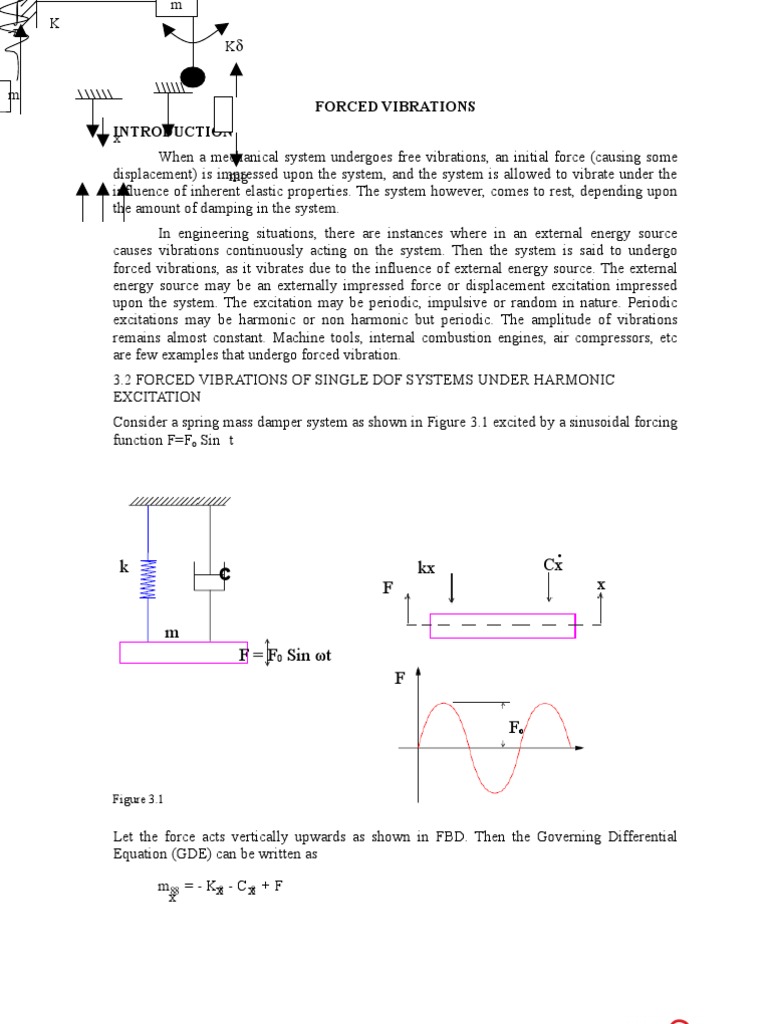 Mechanical Vibration | PDF | Physical Phenomena | Classical Mechanics