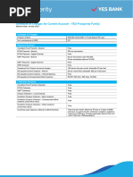 Yes Bank Savings Select Charges Overview | PDF | Cheque | Payments