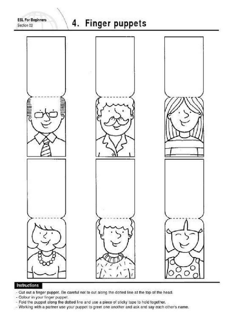 Finger Puppets | PDF