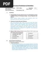 FORMAT RPP Deep Learning - PM Tahun 2025-2026 | PDF