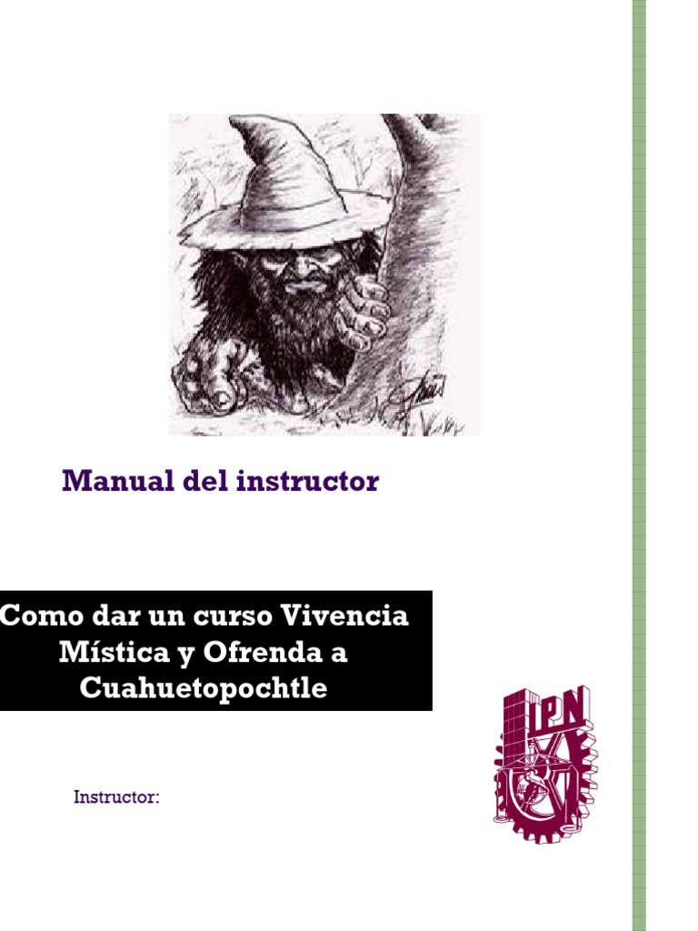 Manual Del Instructor de Leyenda | PDF | Rituales | Las emociones