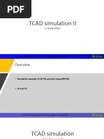 Sentaurus TCAD Tutorial | PDF | P–N Junction | Semiconductors