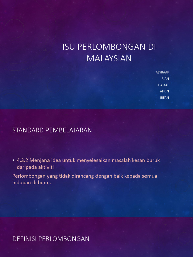 Isu Perlombongan Di Malaysian Kump Rian | PDF
