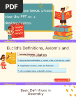 Class 9 Worksheet Ch5-Intro To Euclids Geometry | PDF