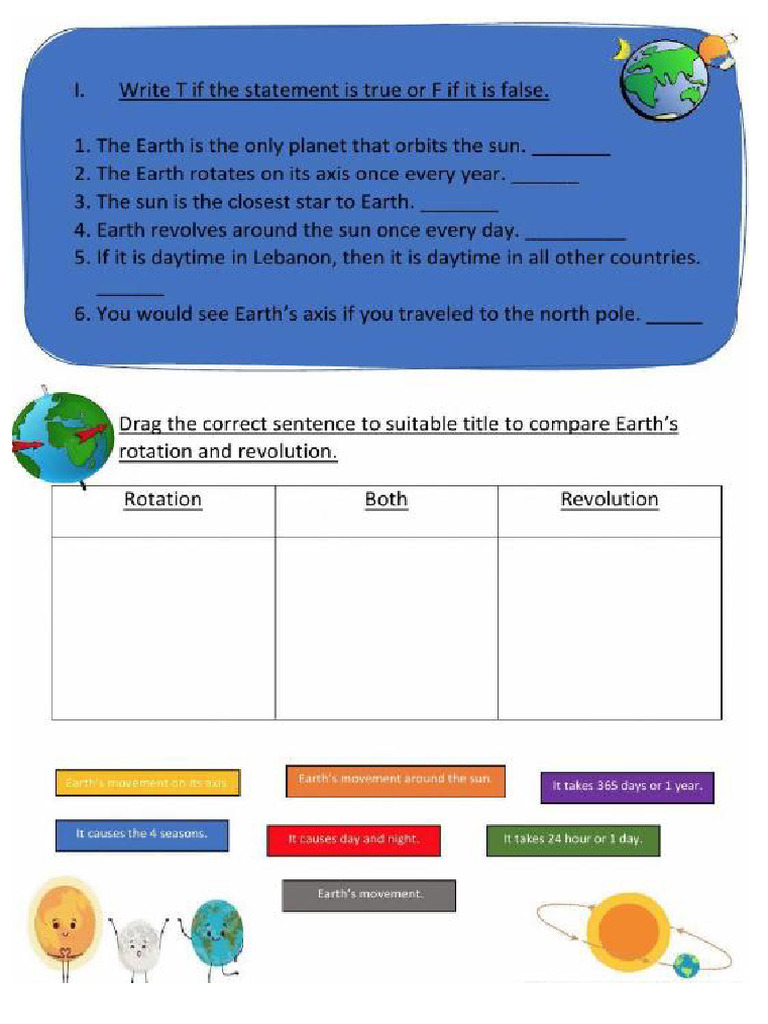 Earths Moveementpdf | PDF