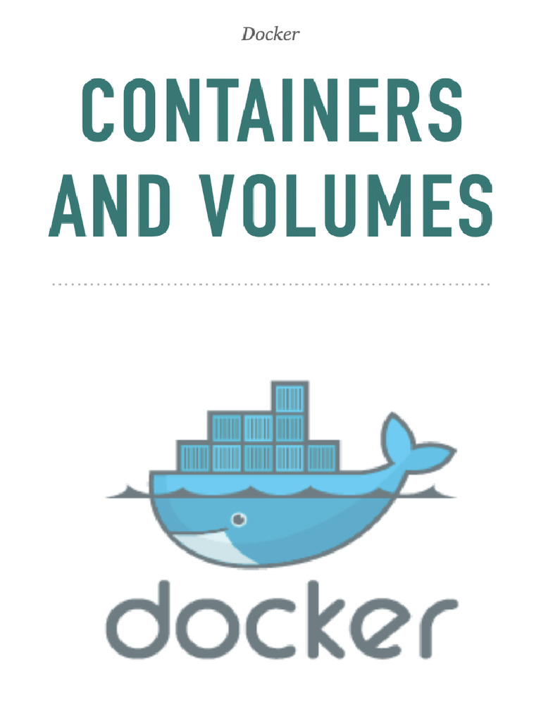 Docker | PDF | Backup | Computing