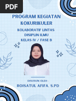 Program Kokurikuler Kelas 4 Semester 1 | PDF