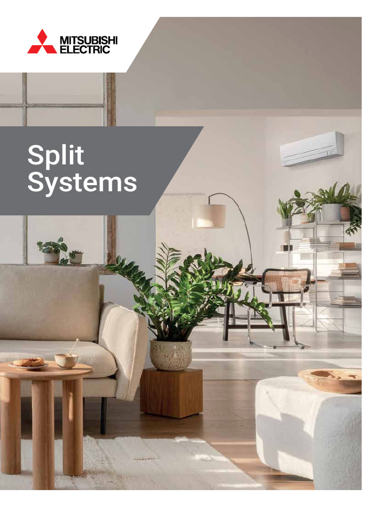 Split Systems Brochure 2025 | PDF | Air Conditioning | Power Inverter
