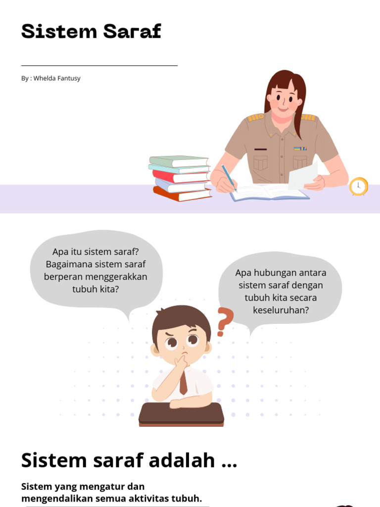 Fungsi dan Struktur Sistem Saraf Manusia | PDF