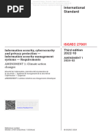ISO IEC 27001-2022 Amd1-2024 | PDF | Iso/Iec Jtc 1 | International Organization For Standardization