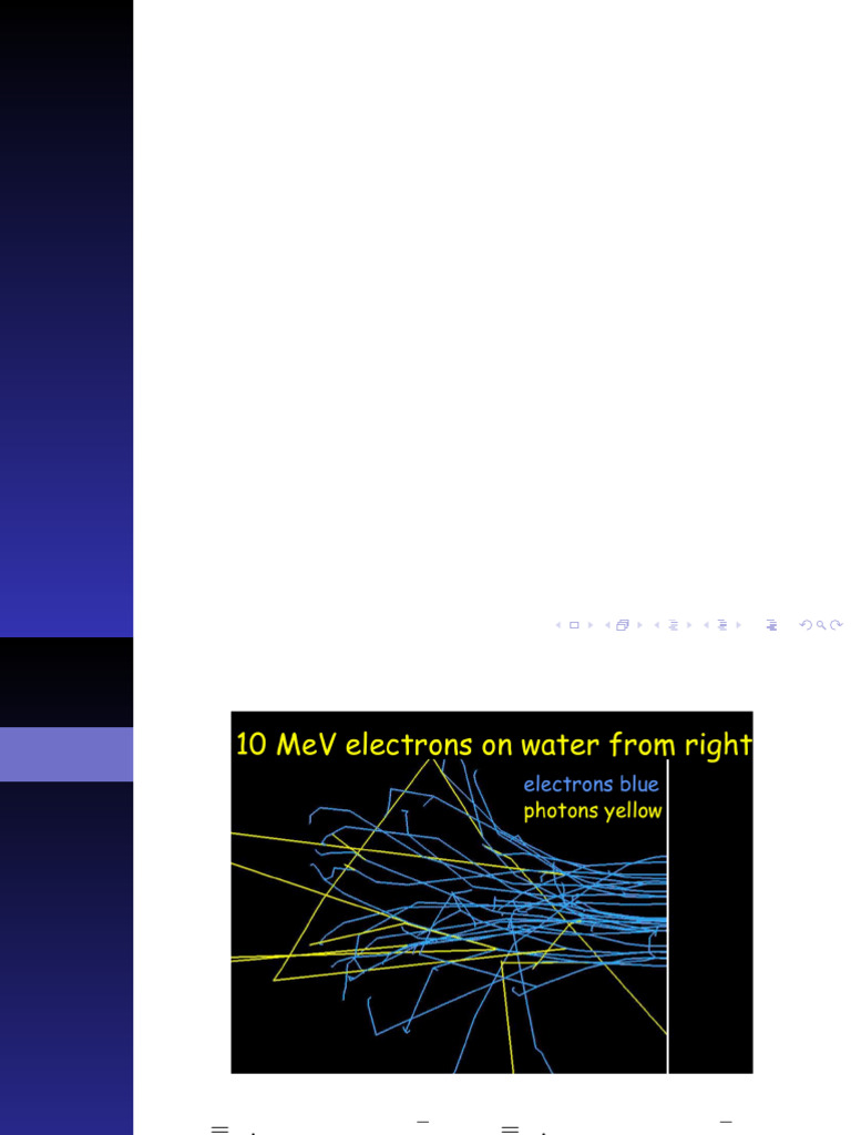 Radiation Physics and Dosimetry | PDF | Electron | Electronvolt