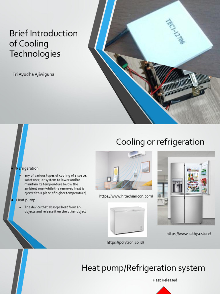 1 Brief Introduction of Cooling Technologies + He_250425_141339 | PDF ...
