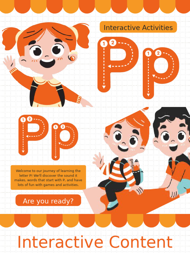 Letter P Learning Activities | PDF