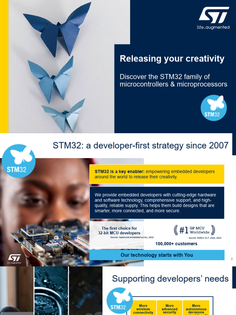 Microcontrollers stm32 Family Overview | PDF | Microcontroller | Usb