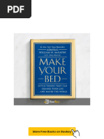 Make Your Bed by Admiral William H. Mcraven | PDF | Self-Improvement