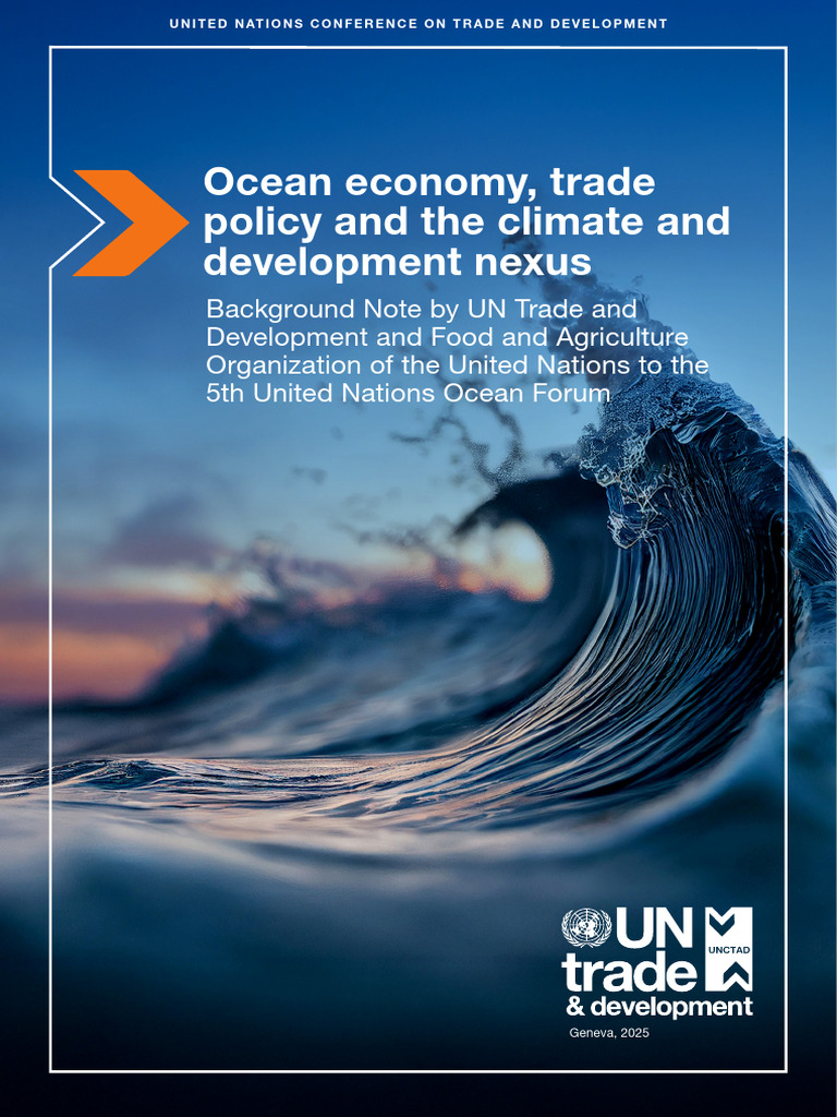 Ocean Economy and Trade Policy Insights | PDF | Oceans | Sustainability