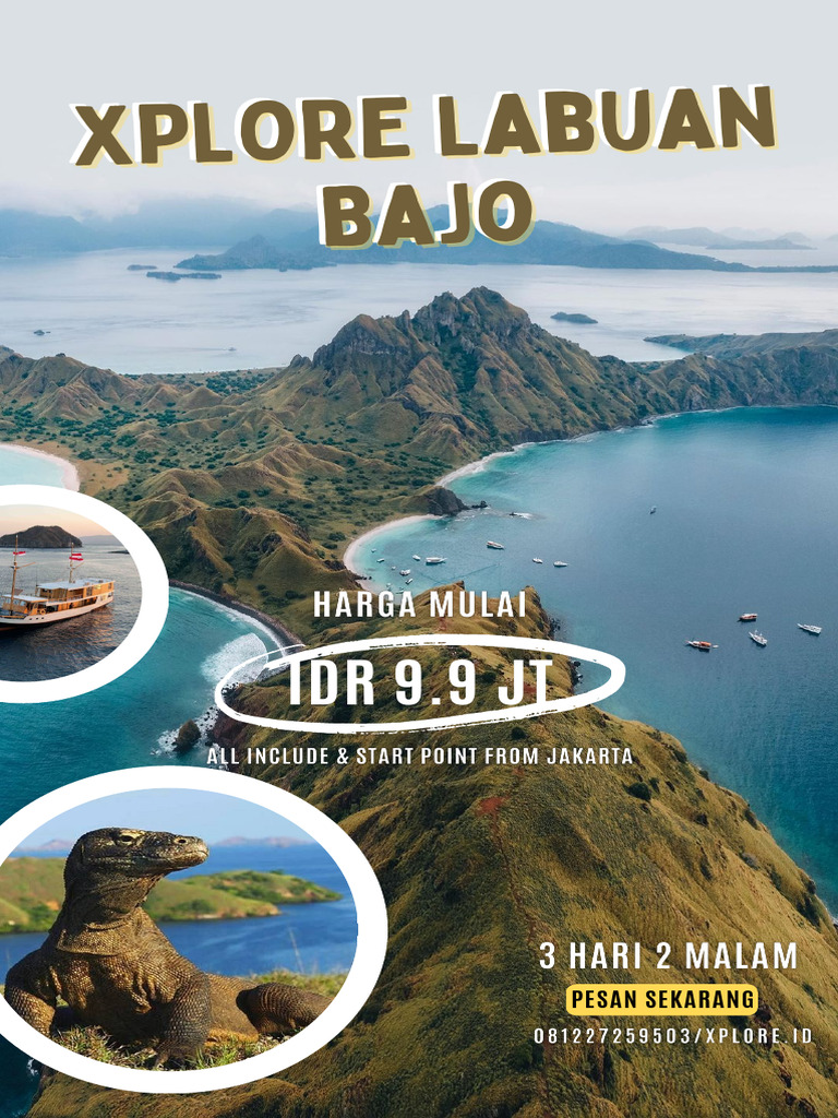 Poster Labuan Bajo 3d 2n | PDF