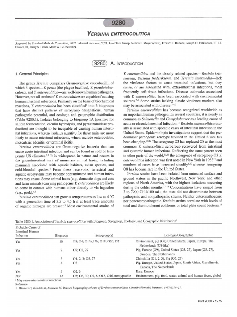 SMEWW 9280 2023 | PDF