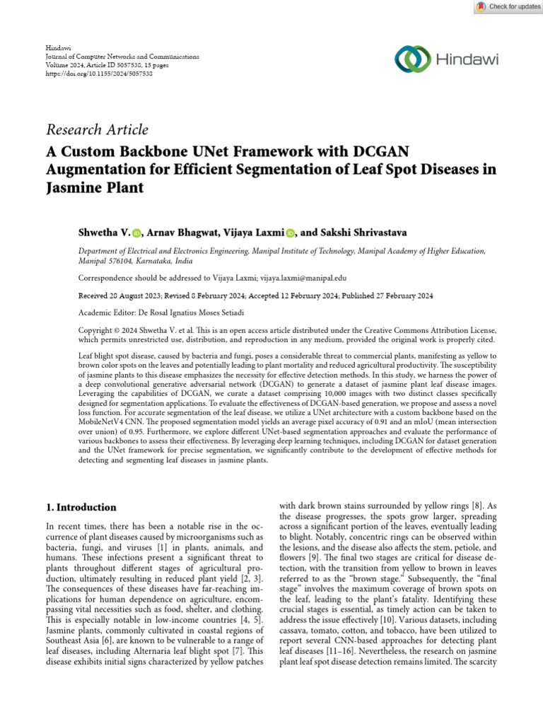 Hindawi Journal of Computer Networks and Communications - 2024 - V. - A ...