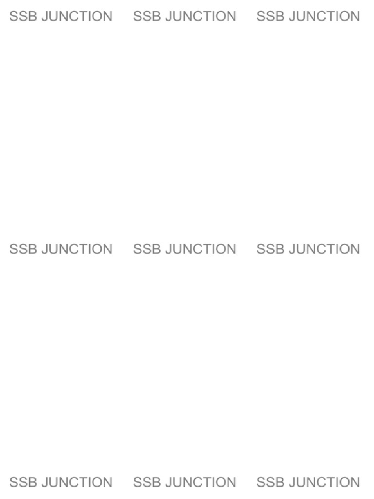 SSB Board-Wise Assessment Topics | PDF