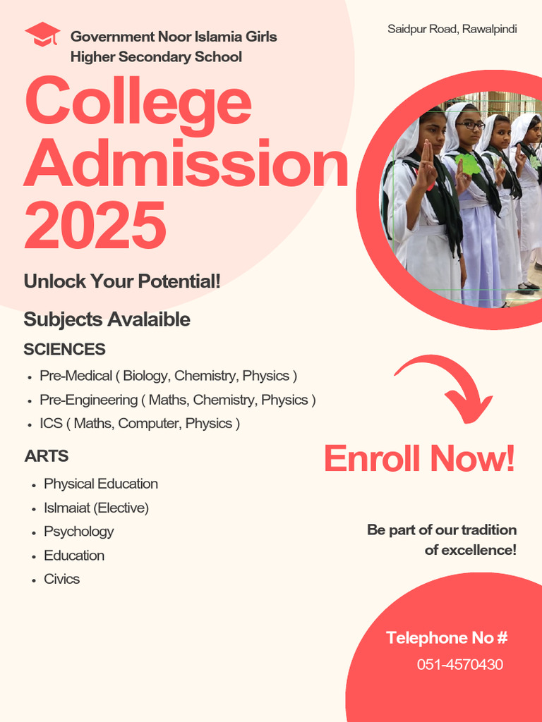 Addmission Flyer | PDF