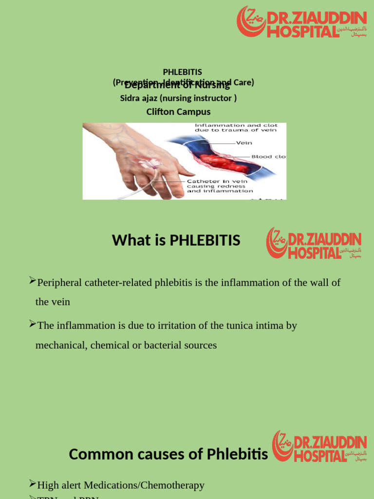 Phlebitis 30-12-2020 | PDF