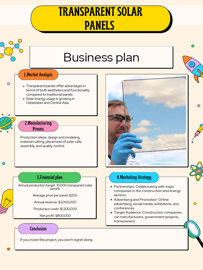 Colorful Illustrated Science Information Poster | PDF