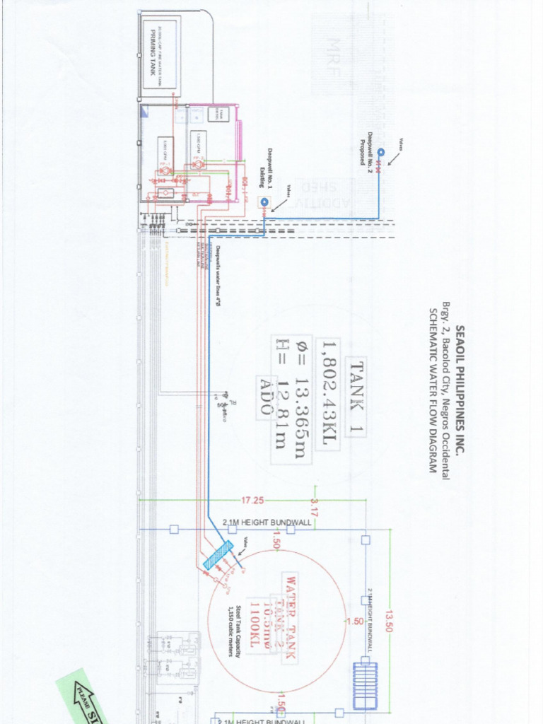 Schematic Water Flow Diagram | PDF