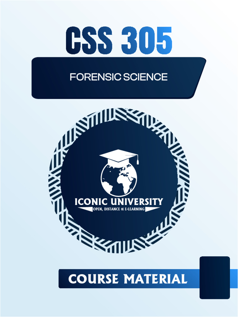 Forensic Science Course Overview | PDF | Forensic Science | Science