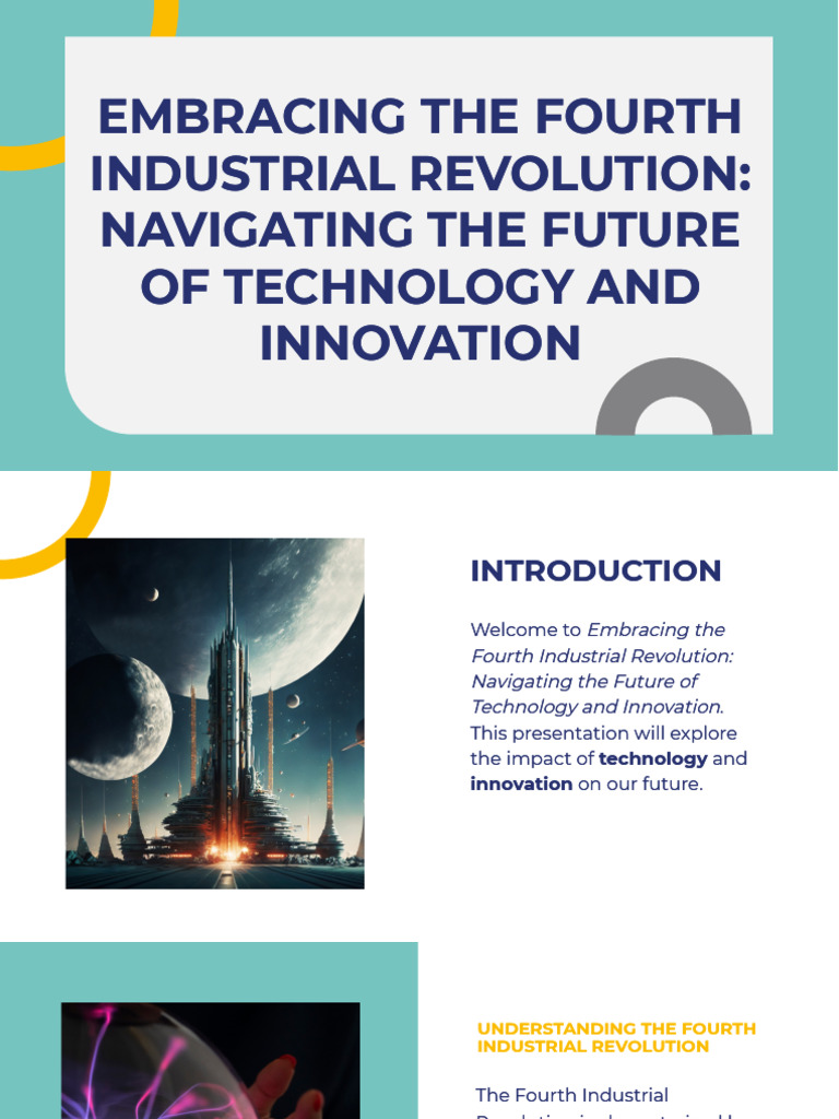 Industrial Revolution Presentation. | PDF | Internet Of Things | Innovation