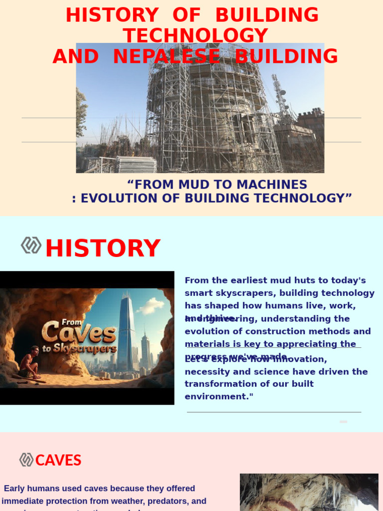 Evolution of Building Technology | PDF | Concrete | Kathmandu
