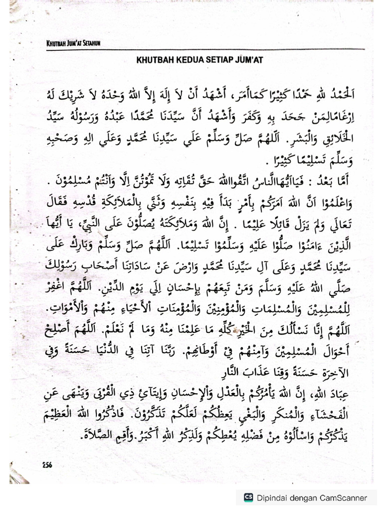 Khutbah Kedua | PDF