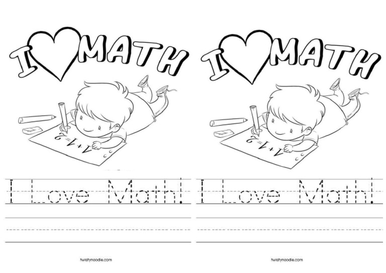 I Love Math | PDF