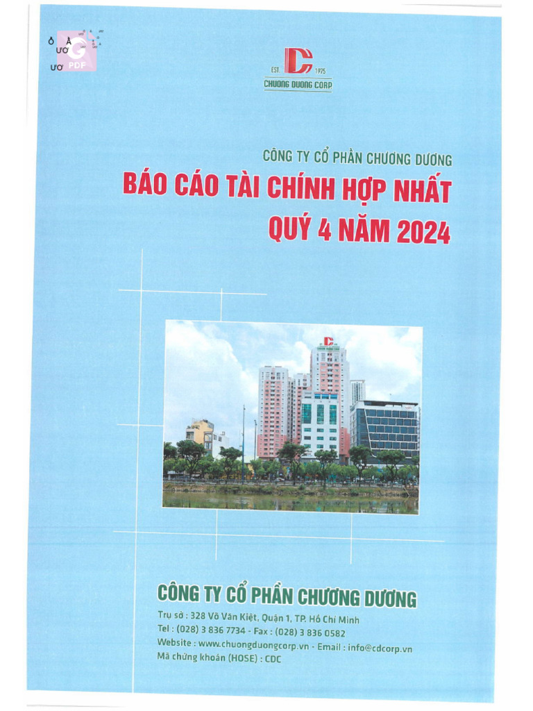 CDC BCTC Hop Nhat q4.2024 Signed | PDF