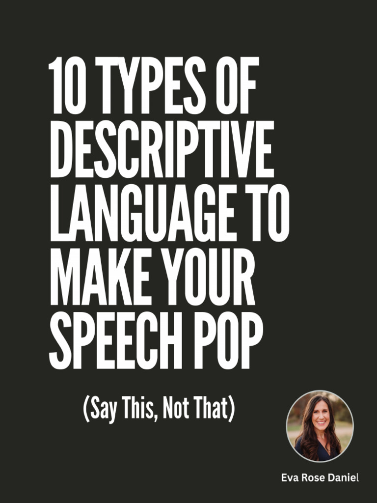 10 Types of Descriptive Language | PDF