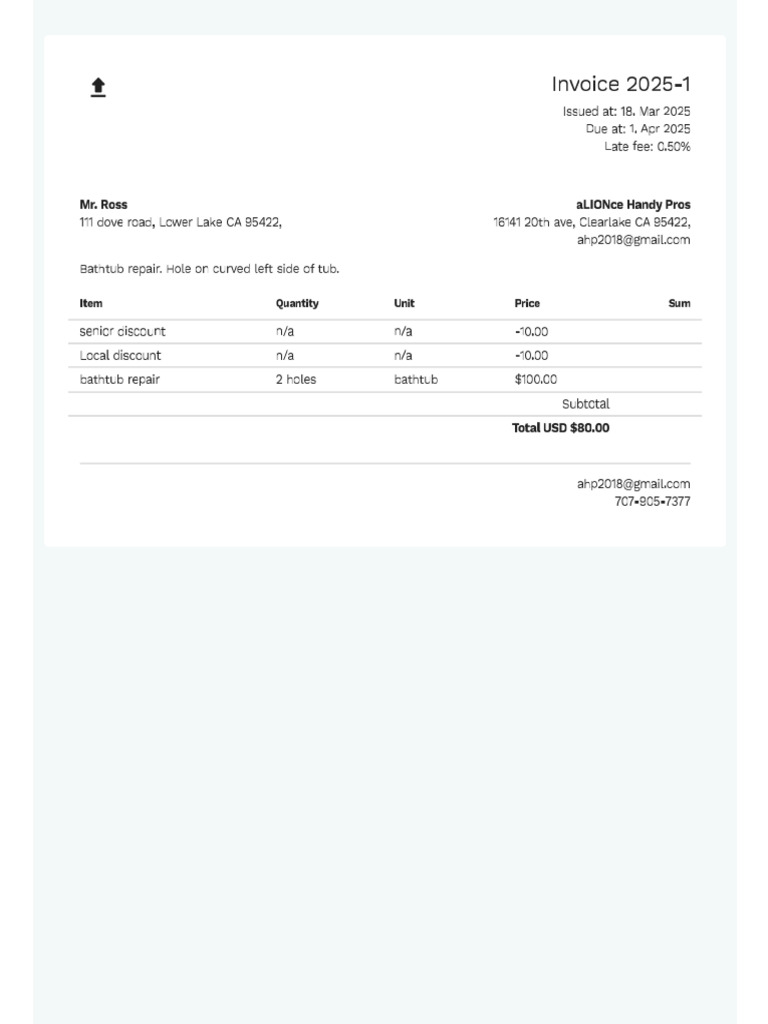 Invoice Maker | PDF