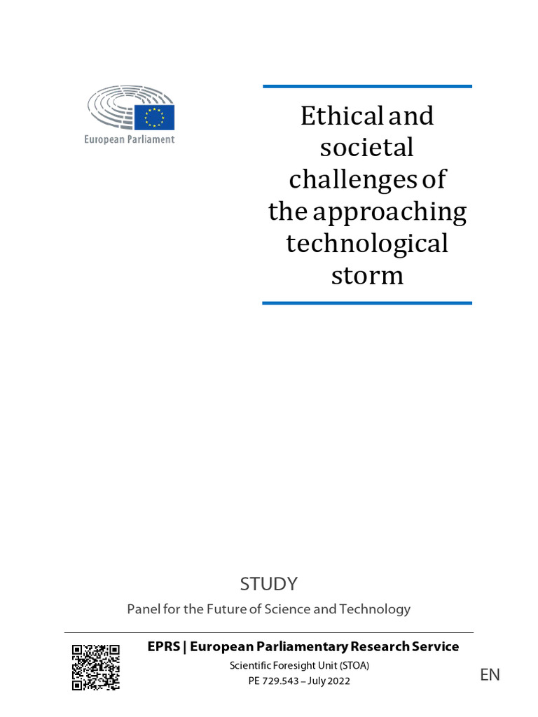 Ethical Challenges of Emerging Technologies | PDF | Internet Of Things ...