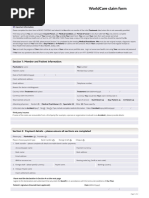 Reimbursement Claim Form - AXA GIG Gulf | PDF | Patient | Bahrain
