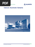Almatis Calcined Alumina Data Sheet | PDF | Aluminium Oxide | Secondary ...