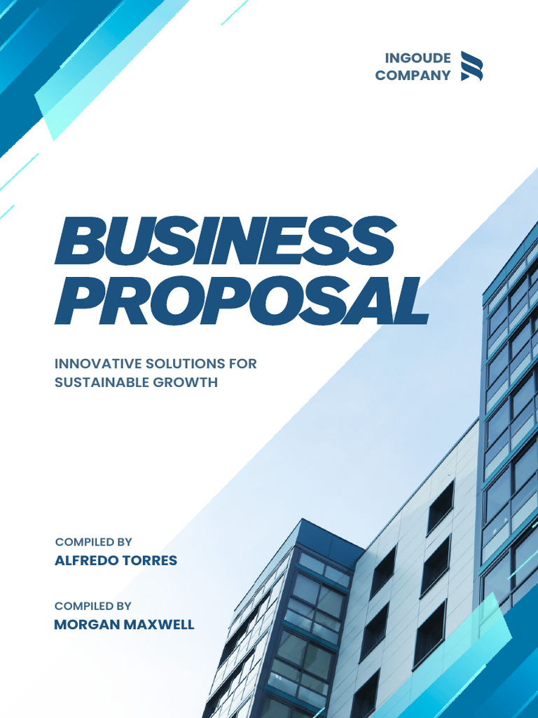 Blue and White Modern Business Proposal A4 - 20250819 - 140733 - 0000 | PDF