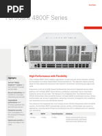 FortiGate 400F Datasheet | PDF | Security | Computer Security