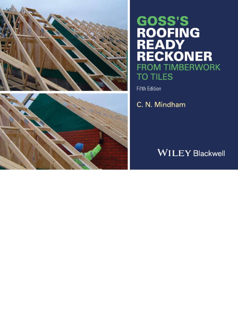 Goss's Roofing Ready Reckoner 5th Ed. | PDF | Roof | Books