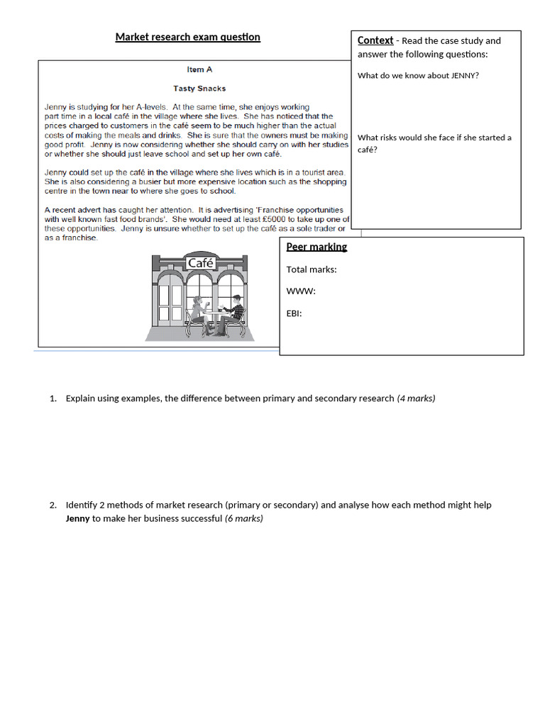 MR Peer Marking Question | PDF