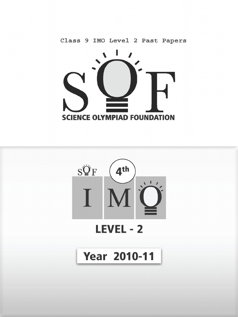 IMO Stage 2 Past Papers Class 9 | PDF