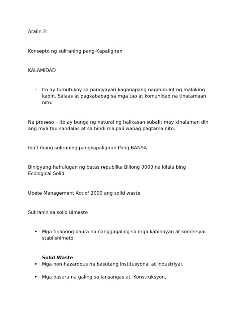 Lesson 2 Ap 10 Quarter 1 | PDF