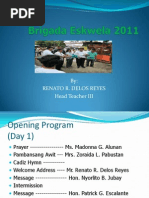 Brigada Eskwela 2019 Sample Opening Program V2 | PDF | Scouting | Youth ...