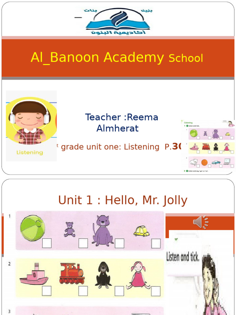GR1 UNIT 1listening | PDF