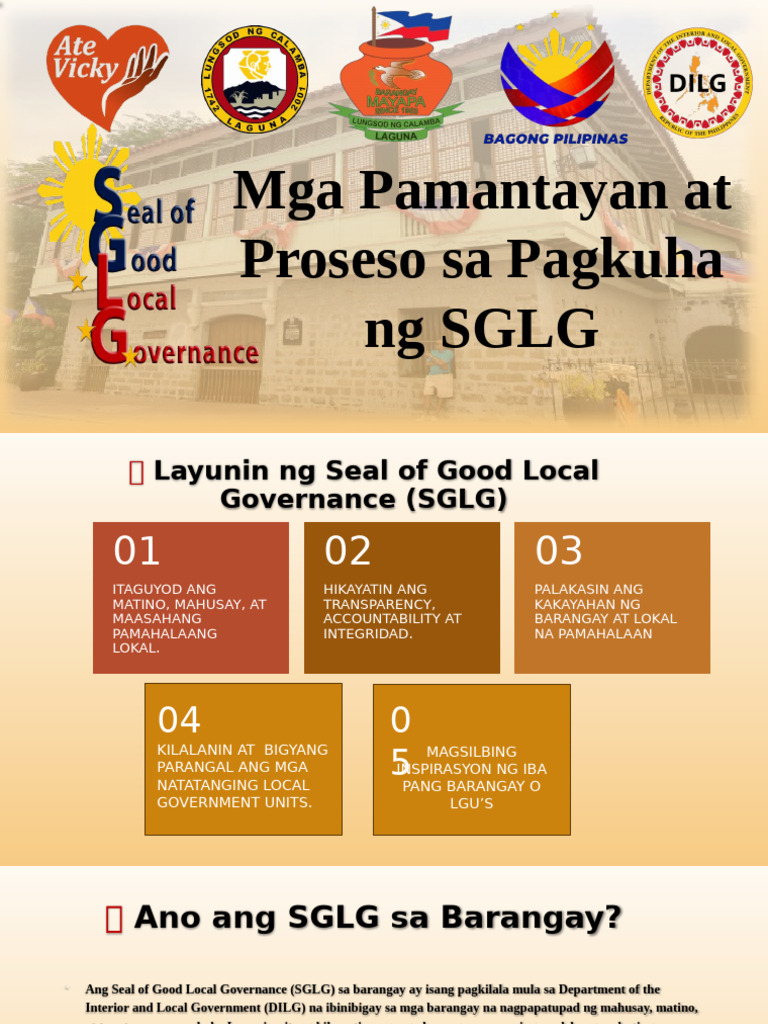 SGLG Presentation 2026 | PDF
